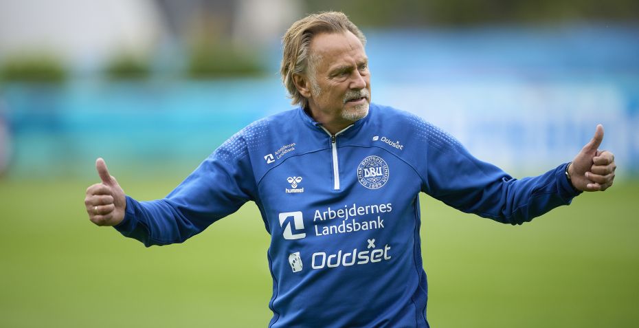 Kræftsyg Lars Høgh besøgte landsholdet: Betød meget for Schmeichel