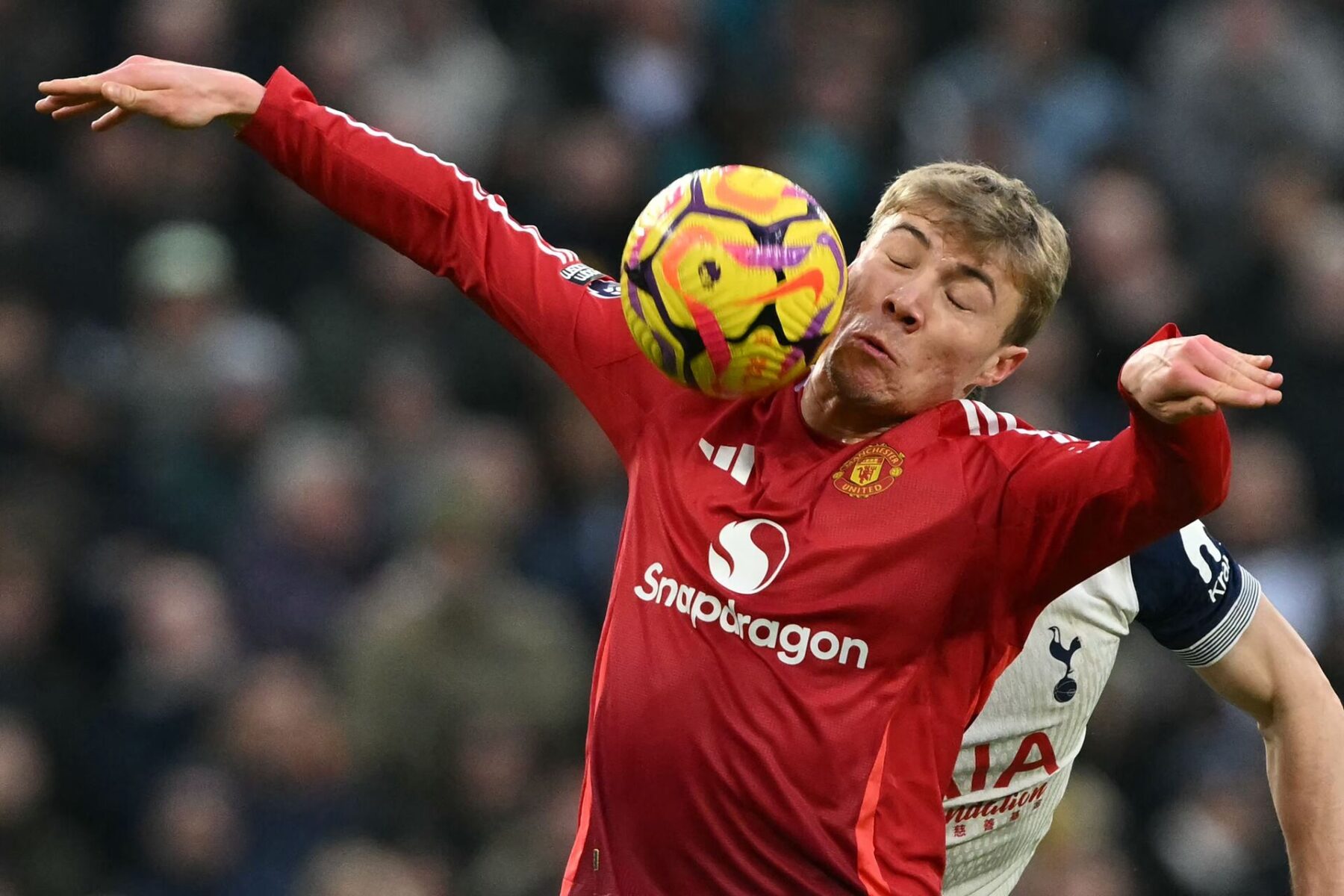 Rasmus Højlund i stor nedtur