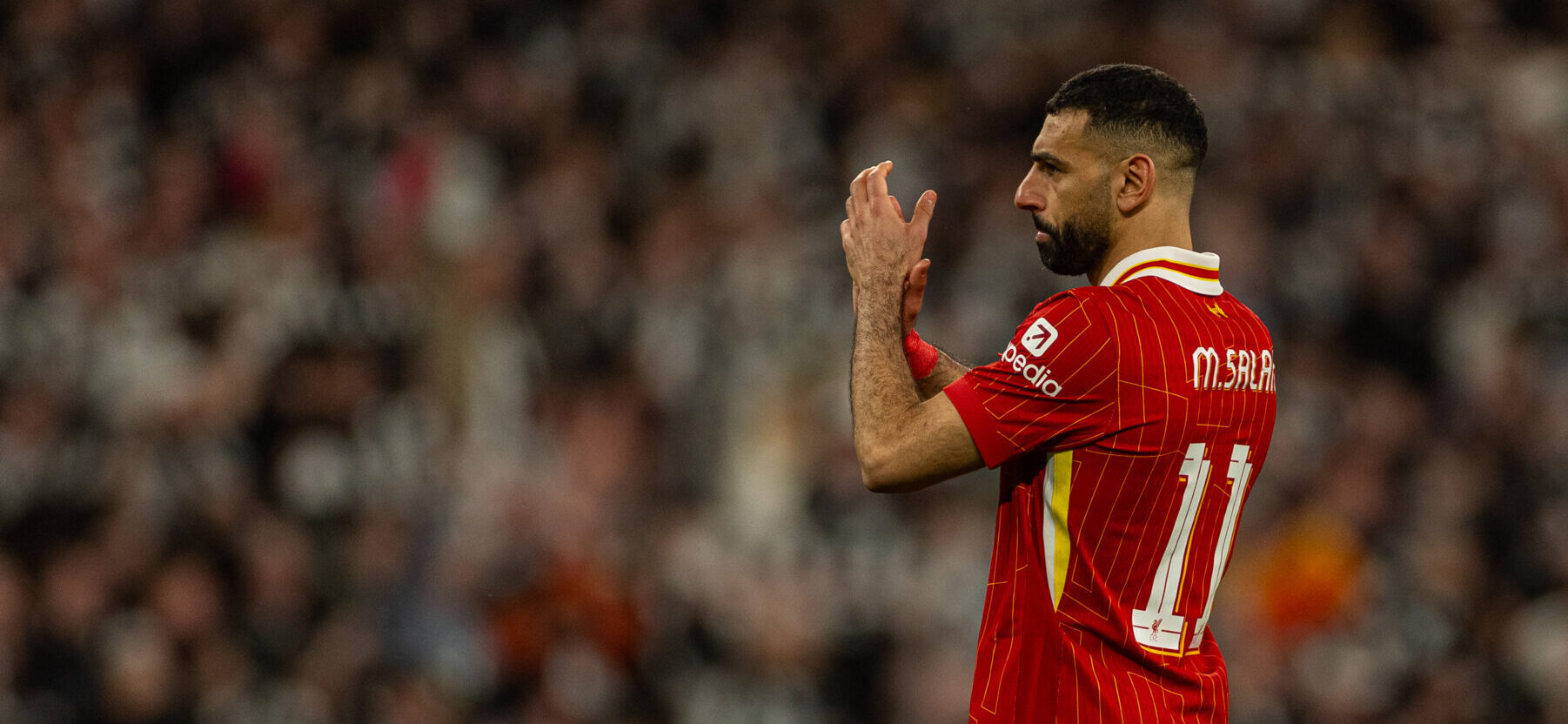 Mohamed Salah med klart budskab