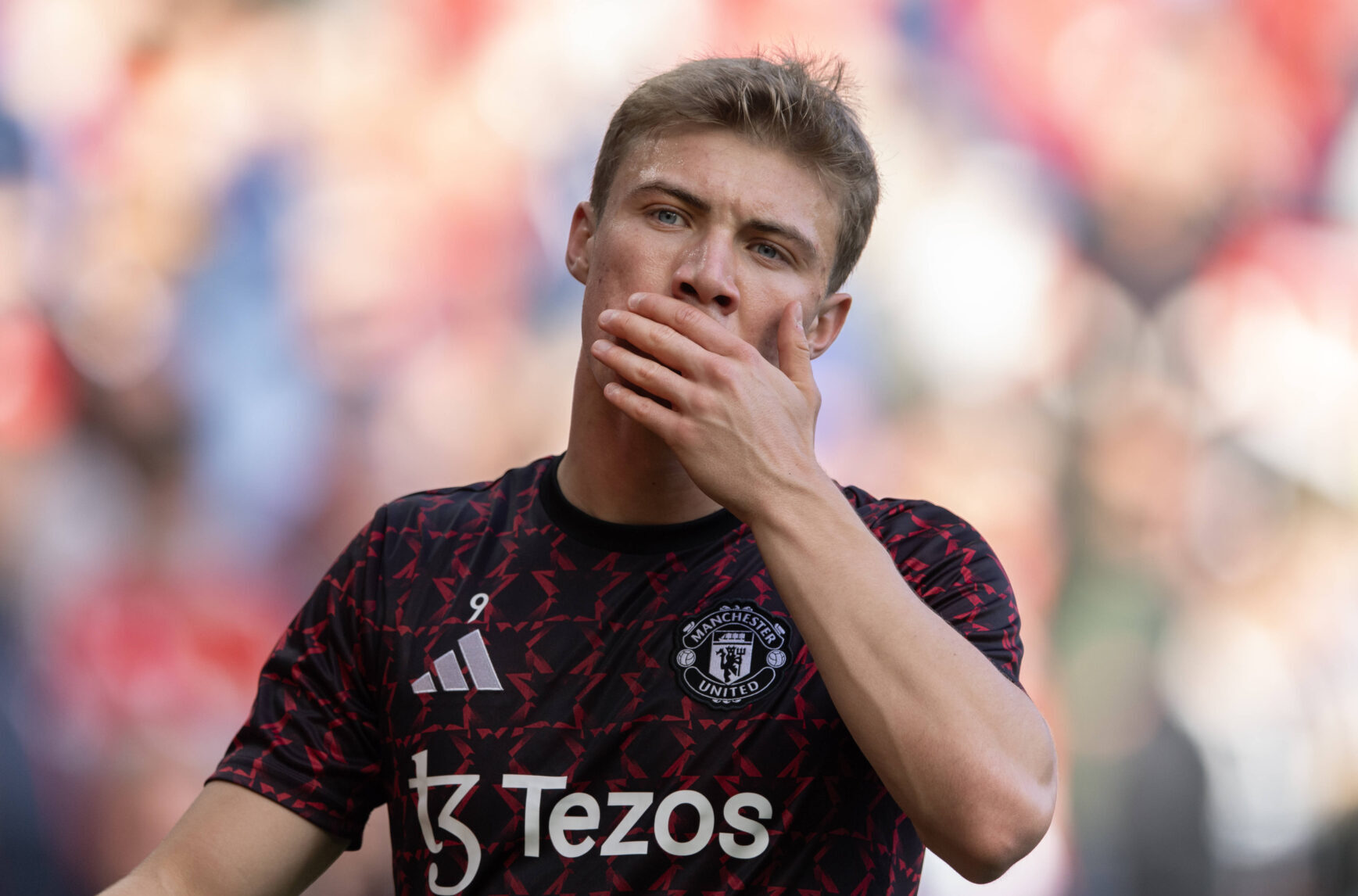 Trist udmelding om Rasmus Højlund