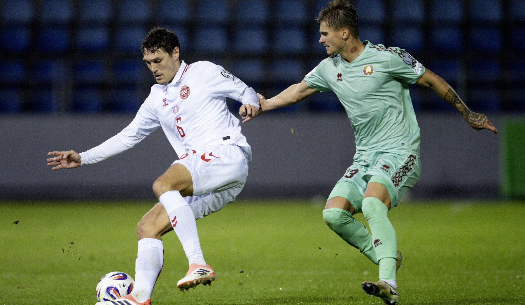 Stor forvirring: Derfor spillede Danmark i hvide trøjer